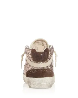 GOLDEN GOOSE Mid Star Embellished Mid-top Sneakers - Cinderbrow