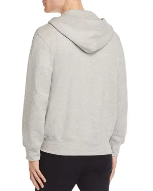 Play Comme Des Garcon Zip Hoodie Sweatshirt - Gray