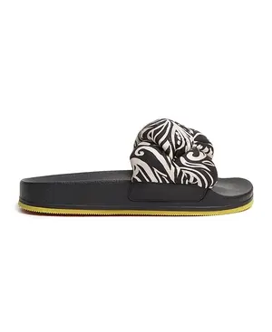 La DoubleJ Treccia Slides - Fauve Black