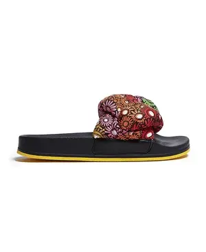 La DoubleJ Treccia Slides - Pride Daisy Multicolor