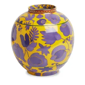 La DoubleJ Wild Bird Giallo Bubble Vase - Yellow