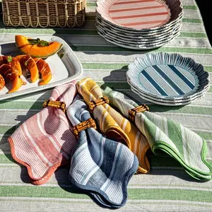 JULISKA Cabana Stripe Napkin, Set Of 4 - Assorted