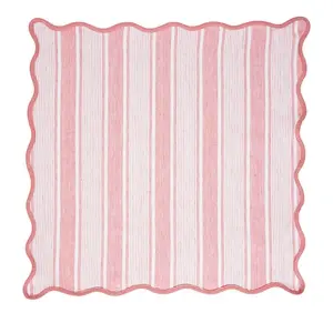 JULISKA Cabana Stripe Napkin, Set Of 4 - Coral