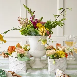 JULISKA Berry & Thread 8 Petite Parterre Garden Vase - Whitewash