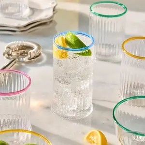 JULISKA Nell Highball Glass, Watercress - Blue