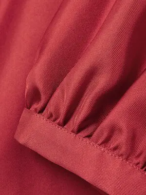 Loulou De Saison Lea Silk Blouse