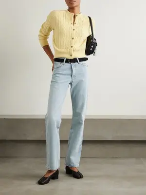 AGOLDE Kelly High-rise Straight-leg Jeans