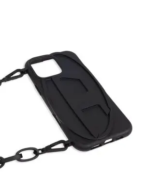 Diesel® Oval D Chain Iphone 16 Pro Max Phone Case - Black