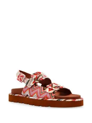 Missoni Patterned Sandals