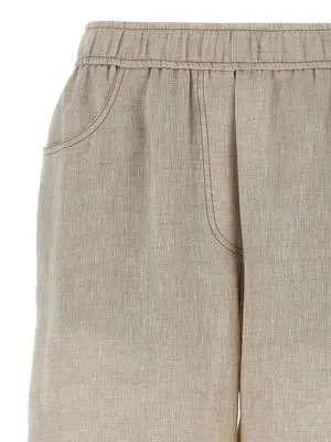 Brunello Cucinelli Straight-leg Trousers - Neutrals