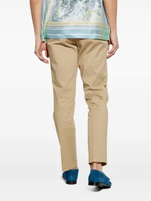 Etro Cotton Trousers - Neutrals