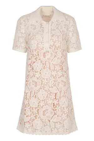 P.a.r.o.s.h P.A.R.O.S.H. Cotton Mini-Dress - Green