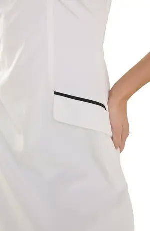 Endless Rose Pocket Flap Detail Midi Dress