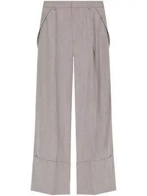 Victoria Beckham Box Pleat Pants For Women