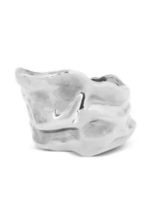 Dries Van Noten Tone Cuff Bracelet - Silver