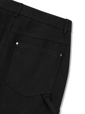STUDIO TOMBOY Cotton Seam-detail Maxi Skirt - Black