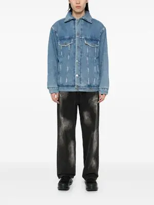 GROUND ZERO Button-up Denim Jacket
