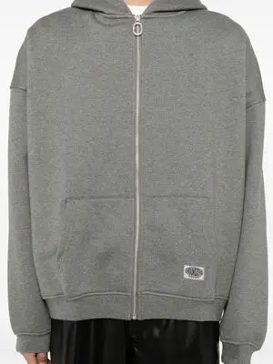 GROUND ZERO Zip-up Hoodie - Grey