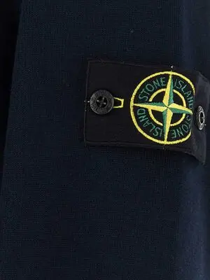 Stone Island Crew Neck Sweater - Navy