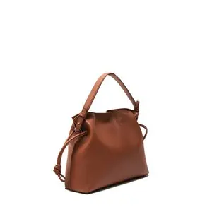 ESIN AKAN 3-in-1 Midi Emma Leather Crossbody Bag - Nutshell