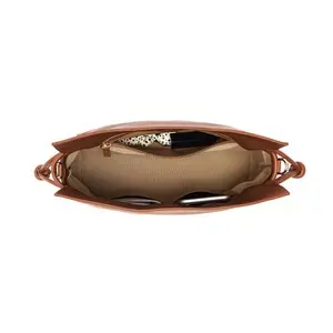 ESIN AKAN 3-in-1 Midi Emma Leather Crossbody Bag - Nutshell