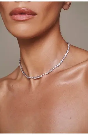 Lili Claspe Mavis Tennis Necklace