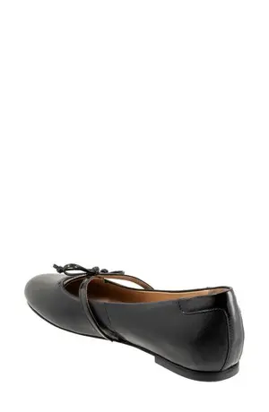 Trotters Carissa Ballet Flat - Black