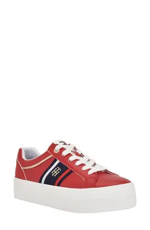 Tommy Hilfiger Logo Sneakers For Women
