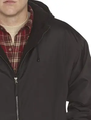 HARBOR BAY BY DXL Harbor Bay Big & Tall Quilt-lined Hooded Jacket
