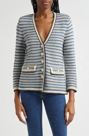 Veronica Beard Ceriani Knit Jacket