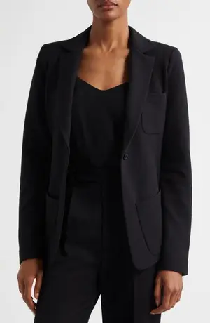 Emporio Armani Stretch One-button Blazer