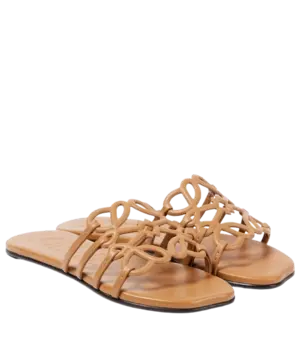 Loewe Square Toe Sandals For Women