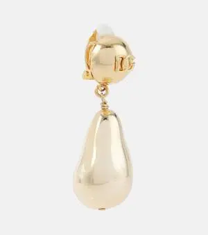 Dolce & Gabbana Pebble Pendant Clip-on Earrings