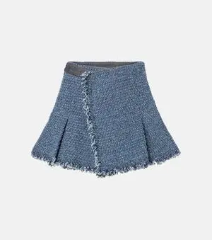 Sacai Frayed Shorts For Women