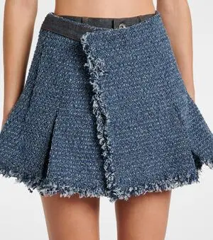 Sacai Punching Denim Shorts