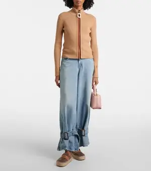 JW Anderson Suede Espadrille Loafers - Grey
