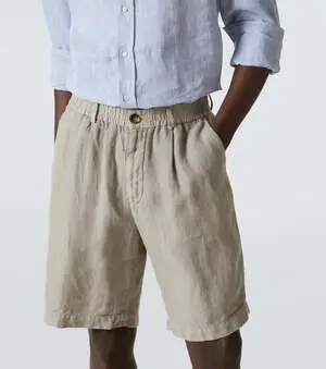 Brunello Cucinelli Linen Shorts