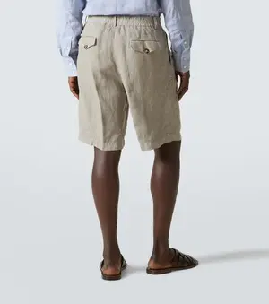Brunello Cucinelli Linen Shorts
