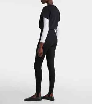 LESET Rio Jersey Stirrup Leggings