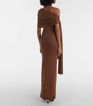 AYA MUSE Hale One-shoulder Maxi Dress