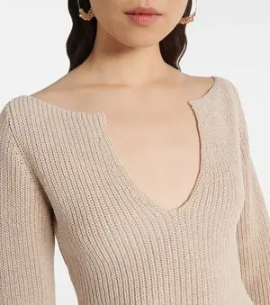 AYA MUSE Caeli Cotton-blend Top