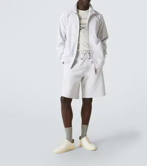 Brunello Cucinelli Cotton-blend Jersey Track Jacket