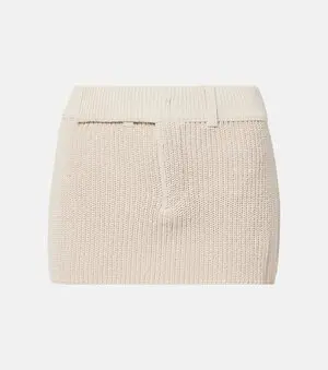 AYA MUSE Caeli Cotton-blend Miniskirt