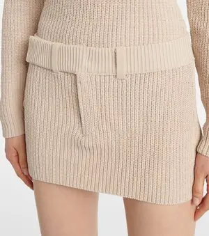 AYA MUSE Caeli Cotton-blend Miniskirt