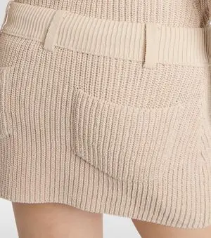AYA MUSE Caeli Cotton-blend Miniskirt