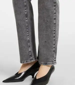 Ag Lanzarote Straight-leg Jeans - Grey