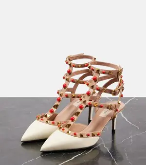 Valentino Garavani Rockstud 65 Leather Pumps