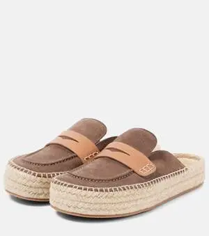 JW Anderson Suede Espadrille Loafers