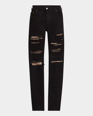 Amiri AMIRI Boucle Thrasher Skinny Jeans - Black Od
