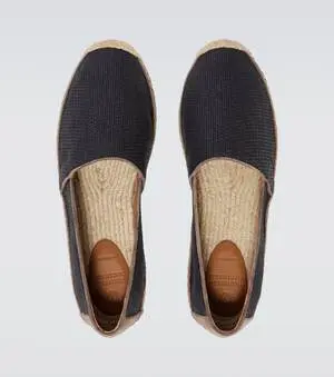 Brunello Cucinelli Canvas Espadrilles - Black